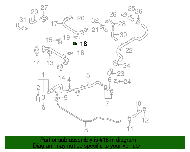 N-911-194-01 - Plug 2005-2024 Audi | Audi OEM Parts
