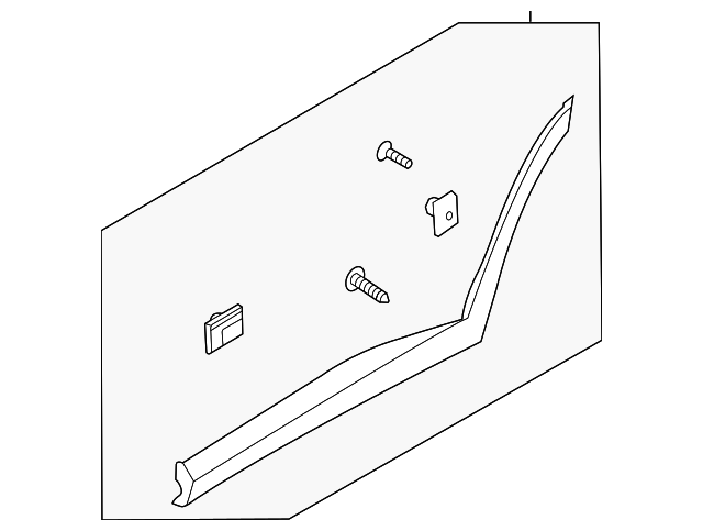 2020-2023 Hyundai Palisade Body Side Molding 87732-S8100 | HyundaiParts ...