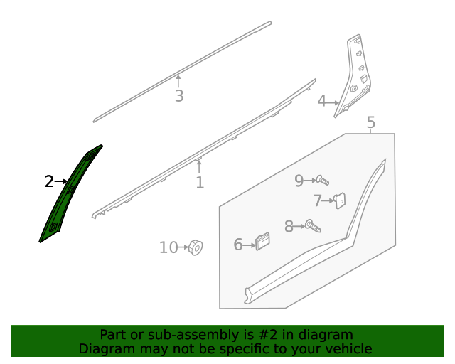 2020-2022 Hyundai Palisade Applique 83260-S8000 | OEM Parts Online