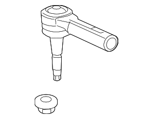 2010-2019 GM Passenger Side Steering Linkage Outer Tie Rod Kit 13272002 ...