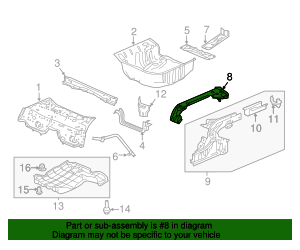 65540-T7W-A00ZZ - Rail Cover 2016-2022 Honda HR-V | Honda Parts Online