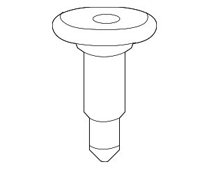 2017-2019 Fiat 500 Bumper Cover Screw 6510668AA | TascaParts.com