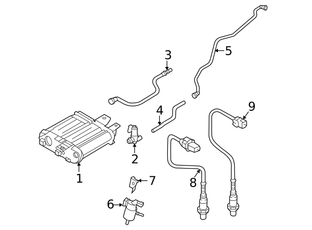 2021-2023 Kia Vent Control Solenoid 31453-AA000 | OEM Parts Online