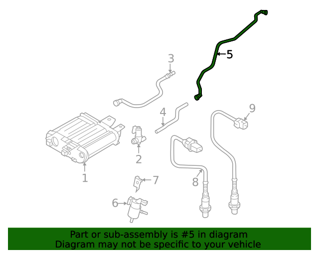 31456-R5200 - Vent Tube 2021-2023 Kia Sorento | Kia.Parts Store