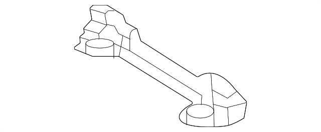 190-504-05-00 - Rear Duct Bracket 2018-2021 Mercedes-Benz | Mercedes ...