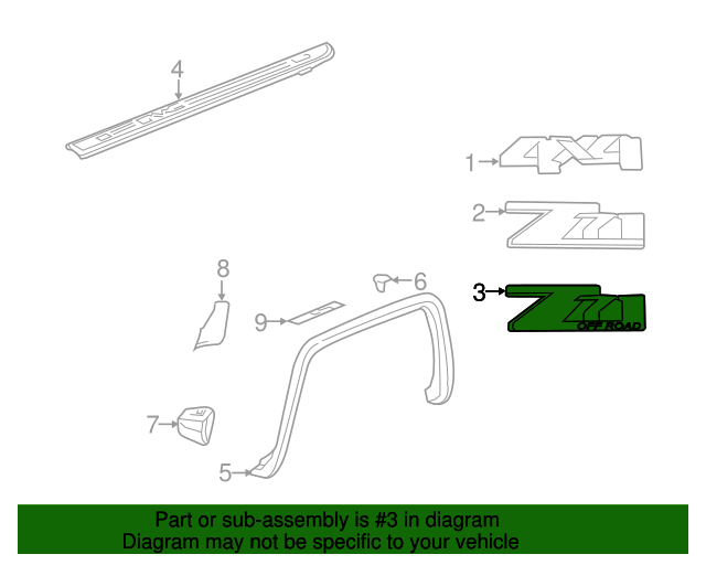 2014-2020 GM OEM NEW 14-20 GM Chevrolet Left Right Pick Up Box Bed 4X4 ...