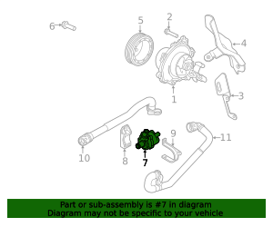 LR094347 - Engine Auxiliary Water Pump - 2018-2019 Land-Rover | Land ...
