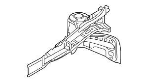 Genuine Apron Assembly for 2017-2018 Hyundai Elantra | Part# 64501 ...