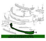 2015-2020 Chevrolet Radiator Air Lower Deflector 22936501 ...