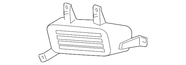 2015-2020 Chevrolet Front Driver Side Fog Lamp Opening Cover 22936497 ...