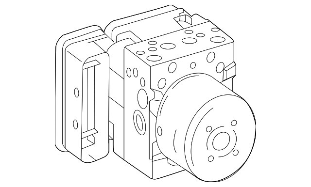 290-900-22-03 - ABS Pump Assembly 2019-2021 Mercedes-Benz | Mercedes ...