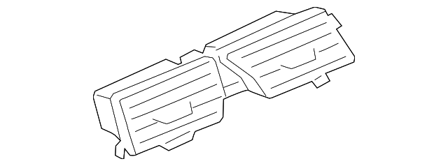 Genuine BMW 64-22-9-329-579 | Air Vent Grille - Center | FREE Shipping ...