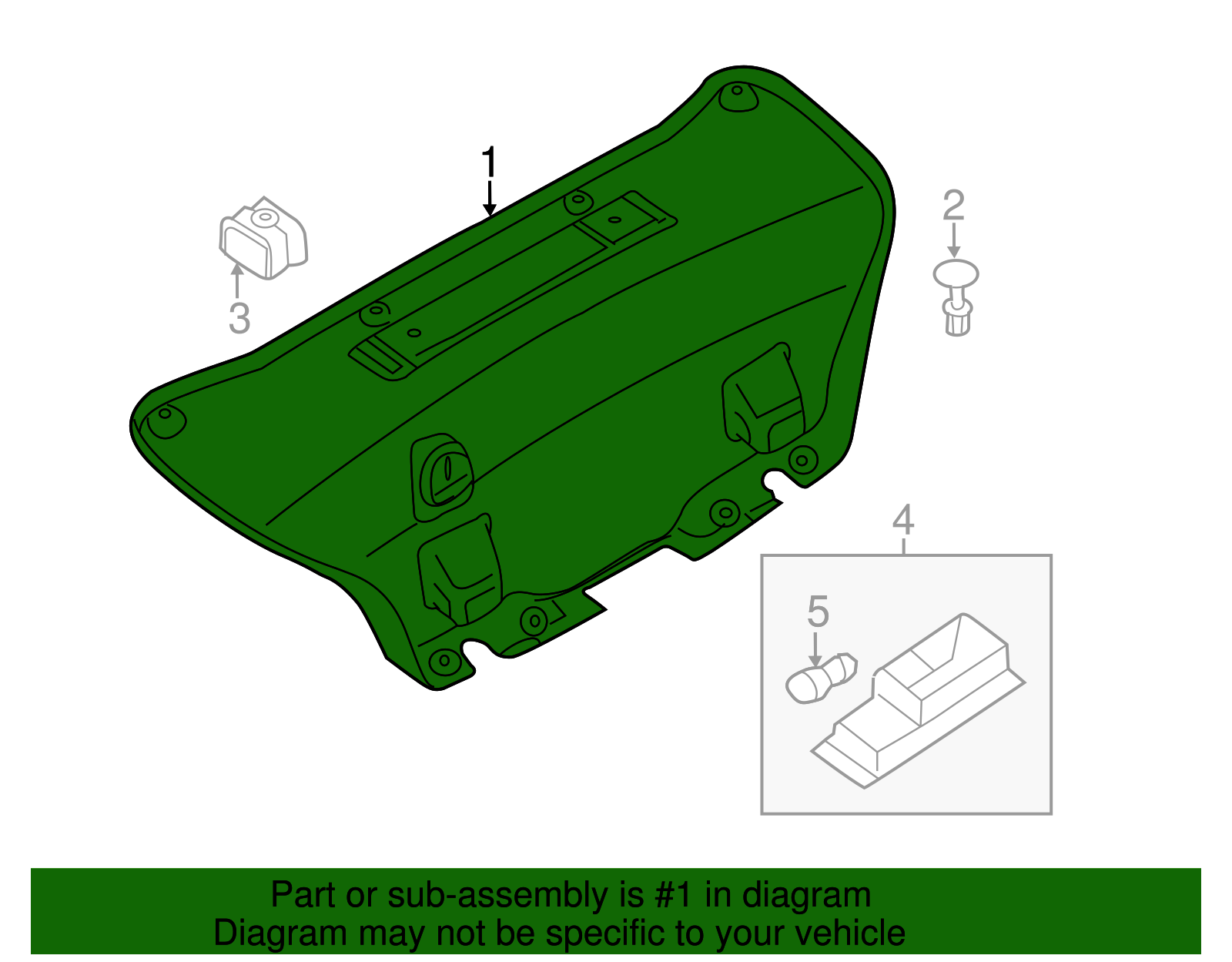 51-49-8-492-199 - 2022-2024 BMW - Trunk Lid Trim | BMWPartsHub