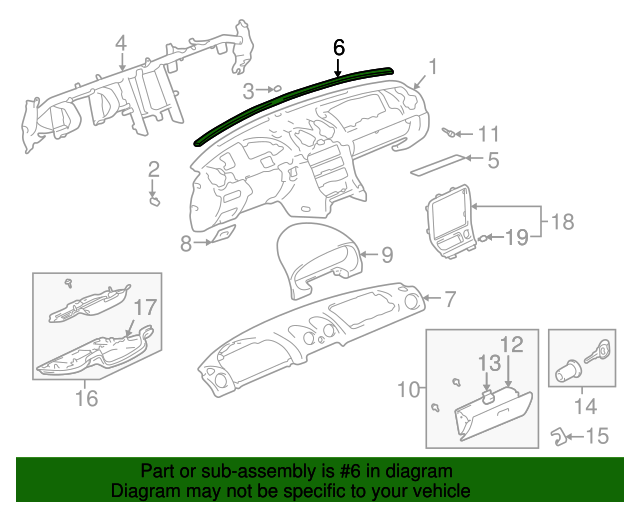 1994-2005 Mazda Miata Upper Seal NA75-60-353 | TascaParts.com