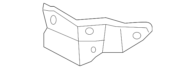 66317-2S000 - Fender Front Bracket - 2010-2015 Hyundai Tucson | World ...