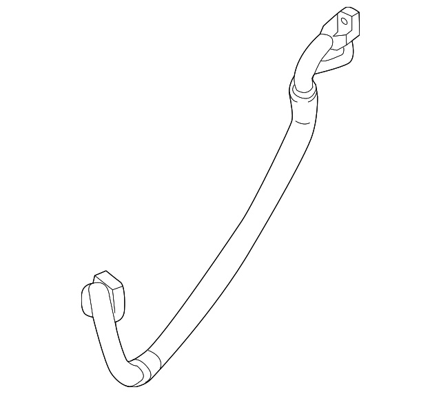 64539382722 - 2016-2019 BMW A/C Refrigerant Suction Hose (64-53-9-382 ...