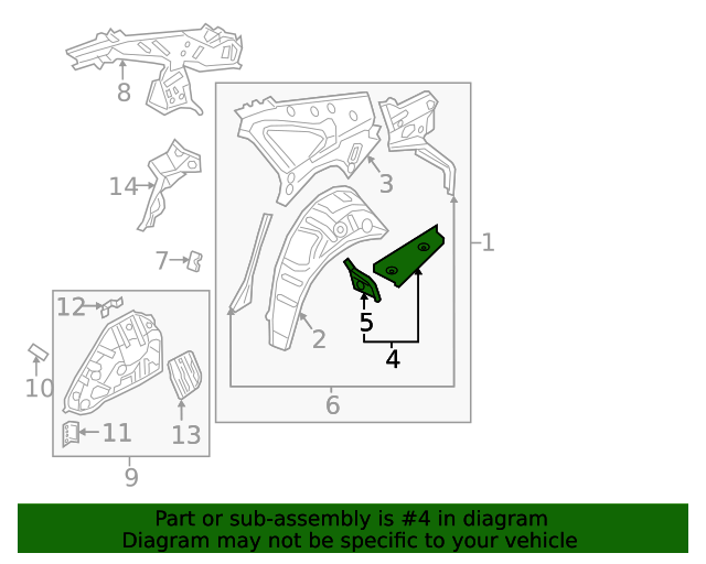 17A-809-413-B - Filler Trim 2019-2024 Volkswagen Jetta | Volkswagen ...