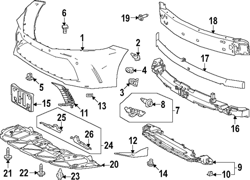 52712-AQ040 - Lower Molding - 2025 Toyota Camry | OEMGenuineParts.com