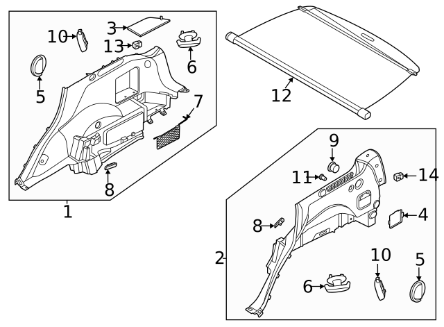 2020-2023 Hyundai 12 Volt Accessory Power Outlet 95120-C7000 | OEM ...