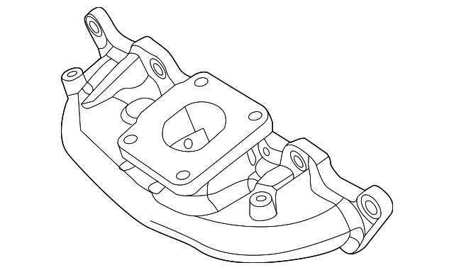 2017-2020 Fiat 124 Spider Exhaust Manifold 68320854AA | TascaParts.com