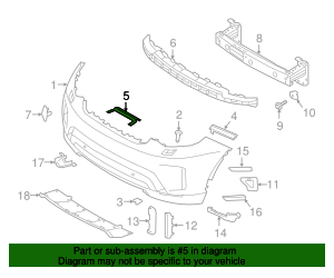2017-2022 Land Rover Center Bracket LR083118 | AutoNationParts.com
