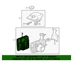 2019-2022 GM Electronic Brake Booster Control Module 86788483 GM ...