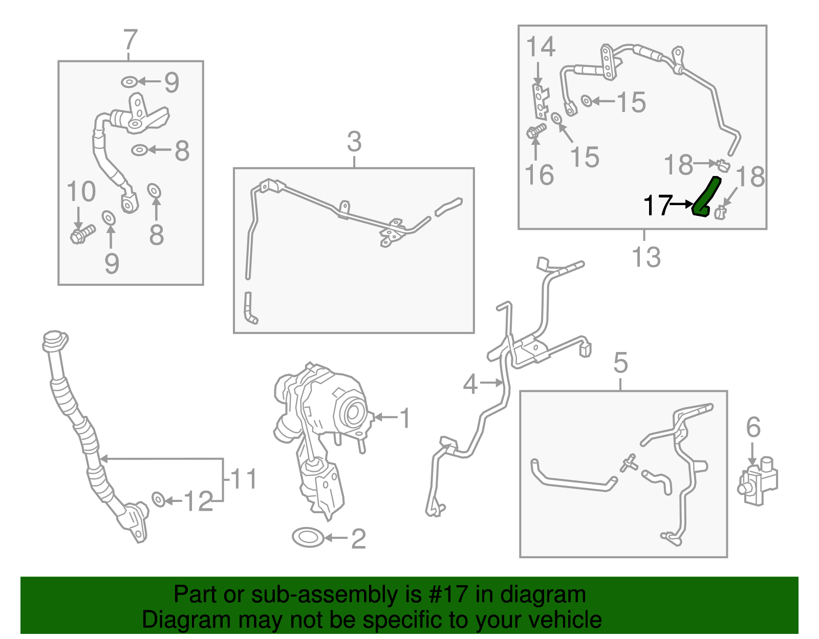 55599111 - 2017-2019 GM - Connector Hose | My GM Part