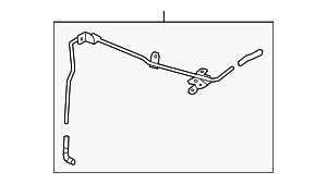 2018-2019 GM Turbocharger Wastegate Actuator Pipe 55502454 ...