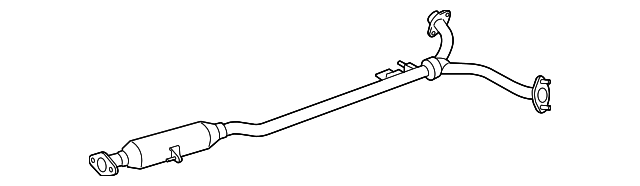 17420-0P230 - Intermediate Pipe - 2012-2017 Toyota Camry | OEM Genuine ...