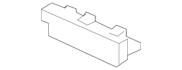 71193-SHJ-A00 - 2005-2010 Honda Odyssey - Spacer R Front Bumper Side ...