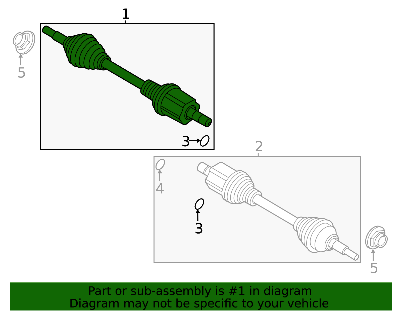 L1MZ-3A428-J - Axle Assembly 2020-2025 Ford | AutoNation Parts