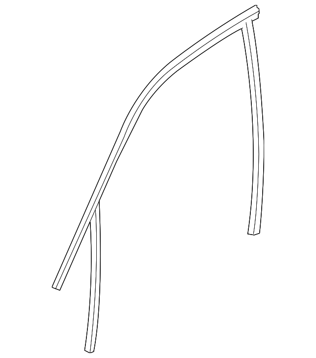 51337414531 - 2012-2019 BMW Window Guide Left Front Door 513220 (51-33 ...