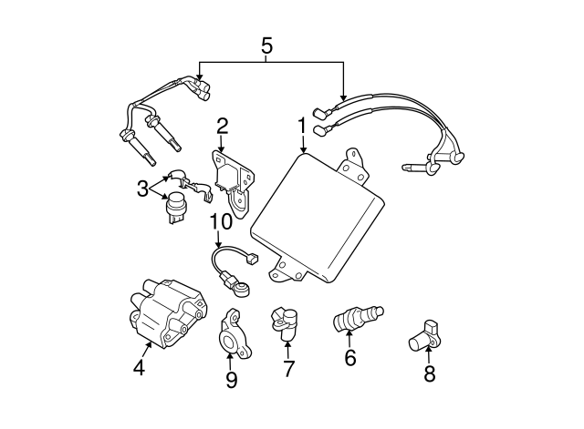 2006-2008 Subaru Forester Relay Assembly 25229AA120 | Subaru Parts Store