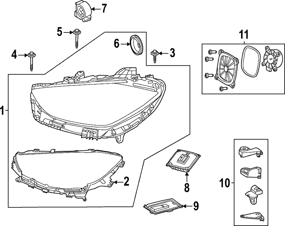 2022-2025 Mercedes-Benz Repair Kit 2068209800 | Retail Performance Auto ...