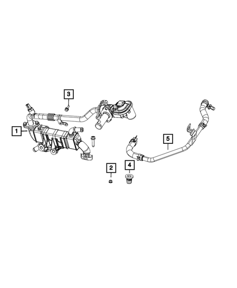 EGR Cooling System for 2019 Ram 1500 | My Mopar Parts