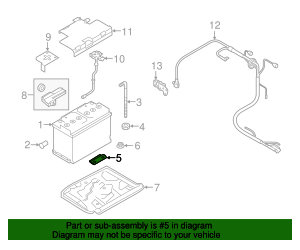 2019-2023 Audi Hold Down Clamp 4M0-802-419-E | Genuine Audi Part