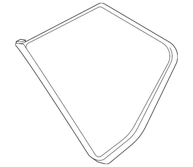 2021-2023 Nissan Rogue Quarter Glass 83300-6RR0A | AutoNationParts.com