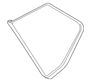 2021-2023 Nissan Rogue Quarter Glass 83300-6RA0A | QuirkParts