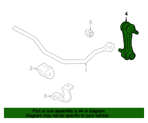 1986-2002 Toyota Stabilizer Link 48830-20010 | Toyota Parts Center