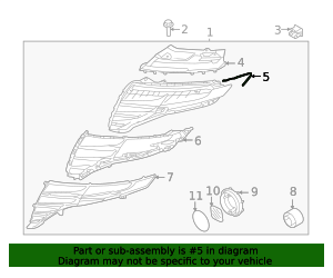 92182-CW000 - Strip - 2022-2023 Hyundai Tucson | World OEM Parts Hyundai