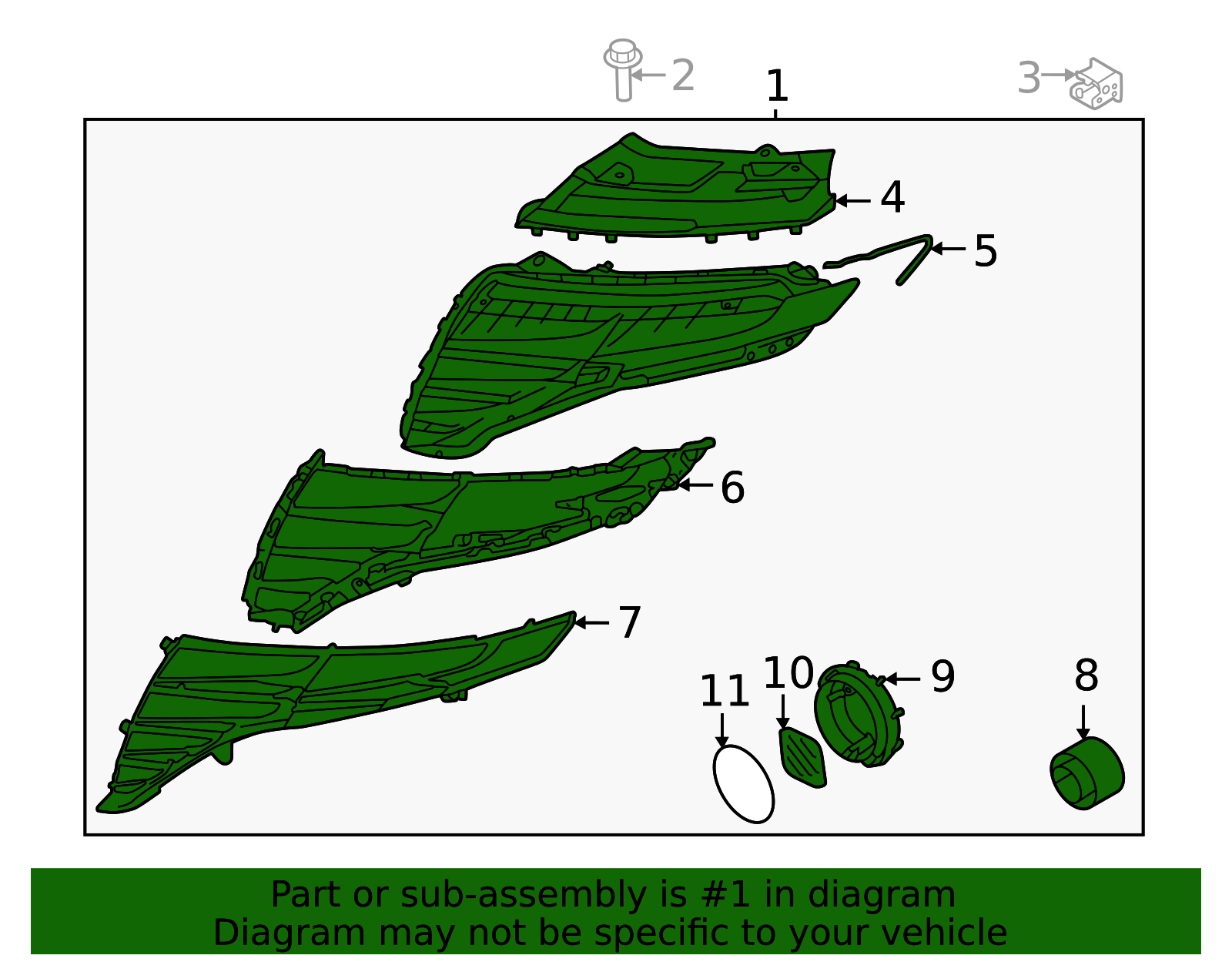 Genuine Daytime Run Lamp for 2022-2024 Hyundai Tucson | Part# 92208 ...