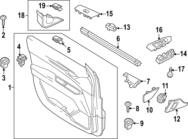 2023-2024 Mazda CX-50 Belt Weather-Strip VA40-58-821A | TascaParts.com