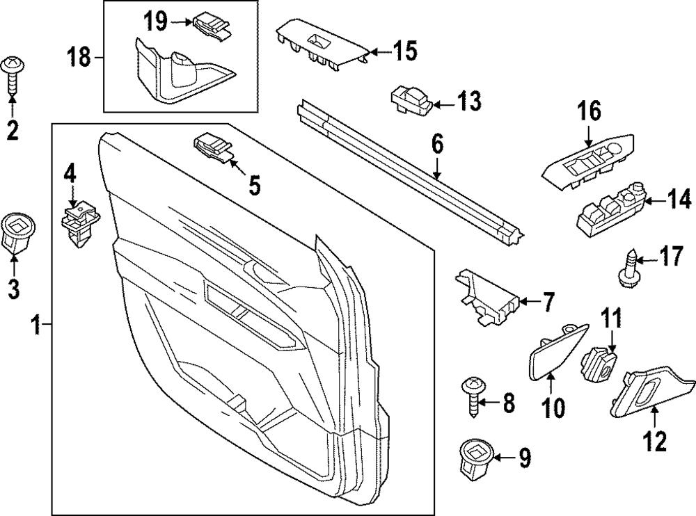 VA40-58-821A - 2023-2024 Mazda CX-50 - Belt Weather-Strip | Mazda Parts ...