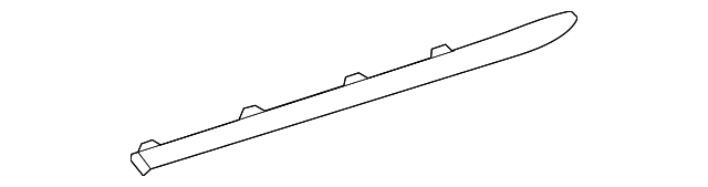213-698-15-00 - Rear Molding 2018-2023 Mercedes-Benz | Mercedes-Benz ...