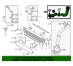 2016-2021 Mazda Air Inlet Pipe - Passenger Side (RH) PY8W-13-330D ...