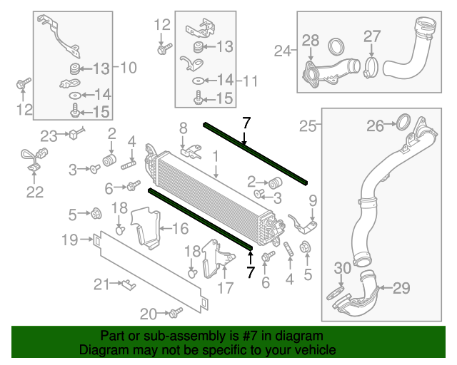 2016-2021 Mazda Seal Strip PY8W-13-552 | TascaParts.com