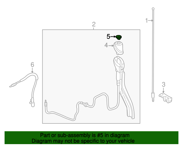 39153-SX0-305 - Mtg Nut 1995-2006 Honda | Honda Parts Online