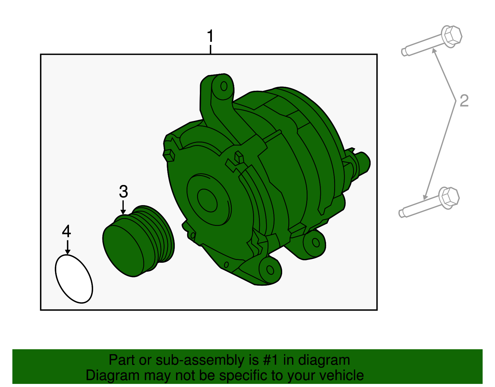 GL-8988 - Motorcraft™ Alternator 2013-2019 Ford Escape | Group 1 Auto Parts