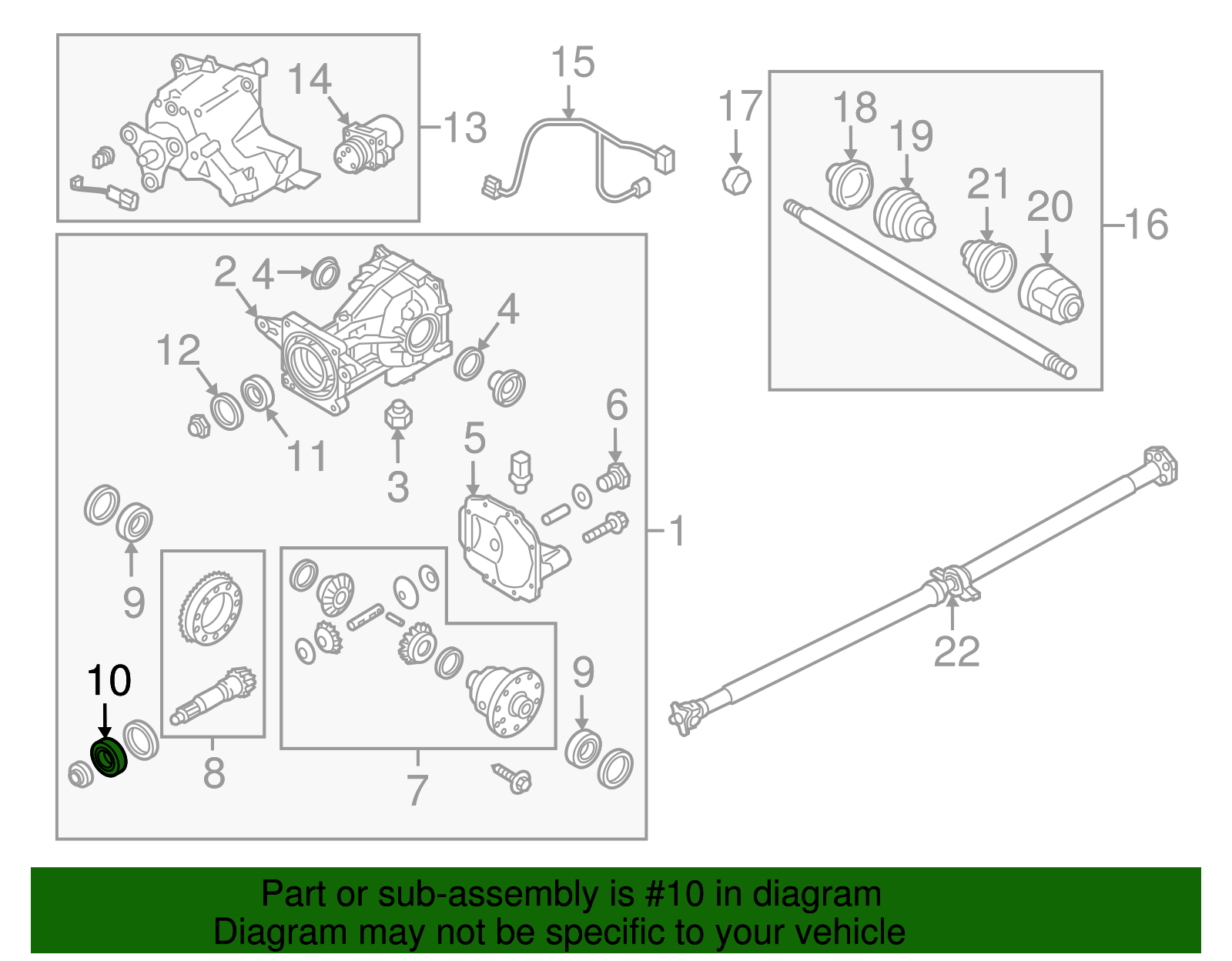 53042-3B500 - Bearing 2013-2025 Kia | Kia.Parts Store