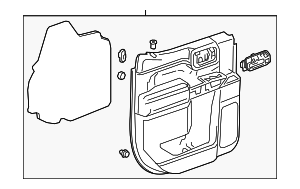 2022-2024 GM Door Trim Panel 86555981 | TascaParts.com